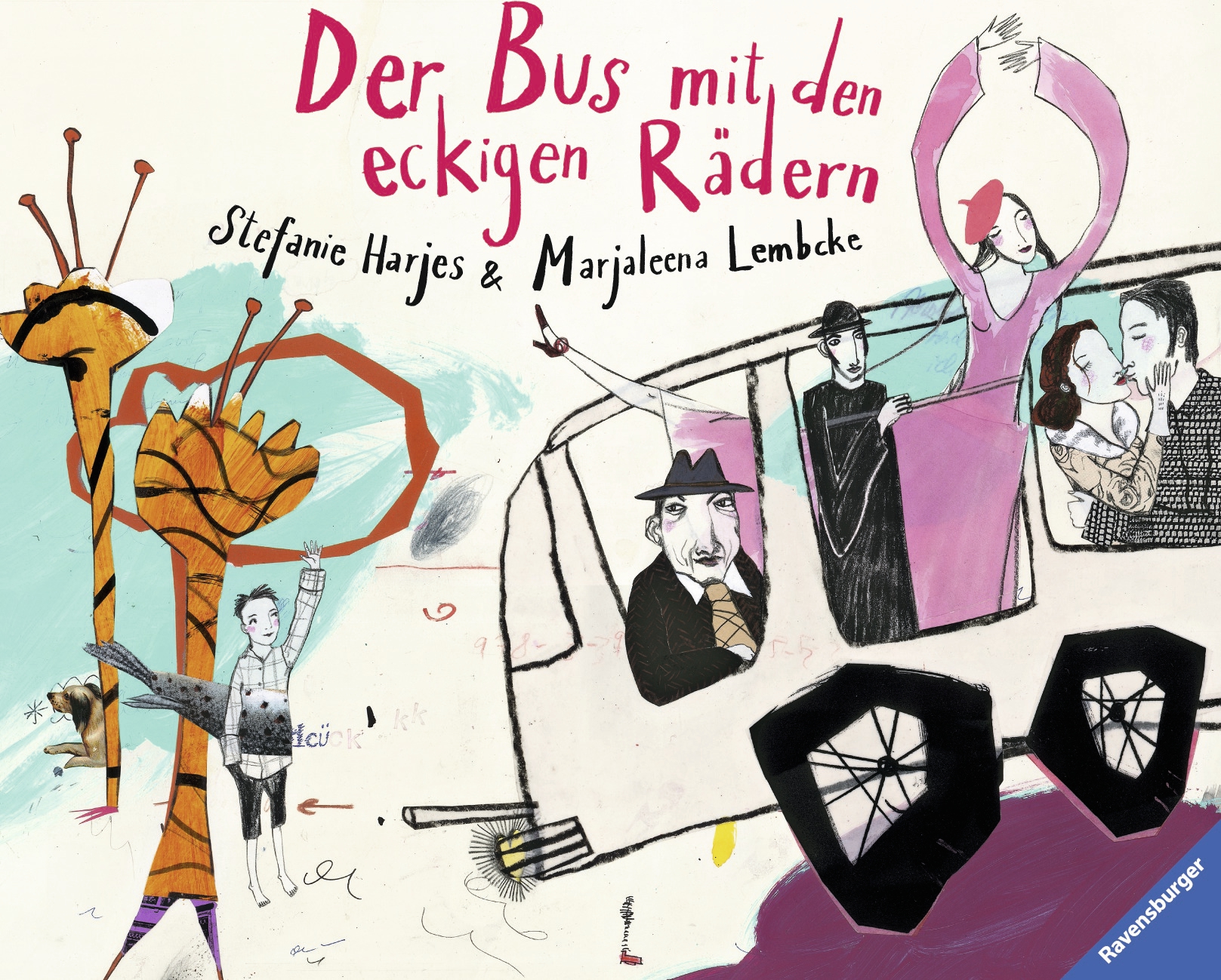 Der Bus mit den eckigen Rädern – Marjaleena Lembcke, Stefanie Harjes ...